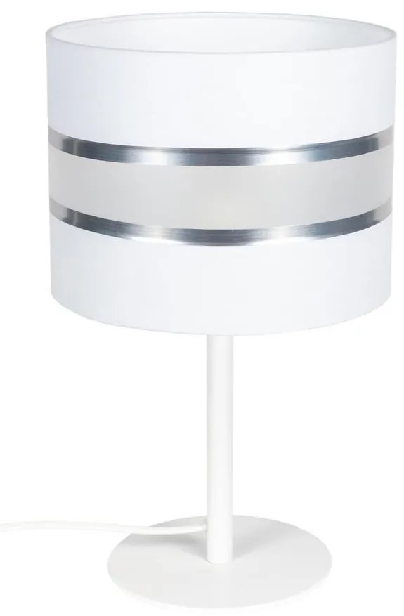 Belis Stolní lampa CORAL 1xE27/60W/230V bílá BE0692