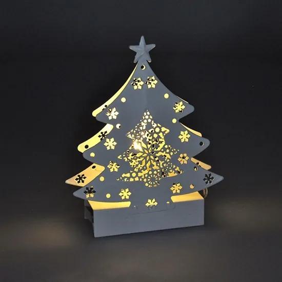 Svítící vánoční dekorace stromek