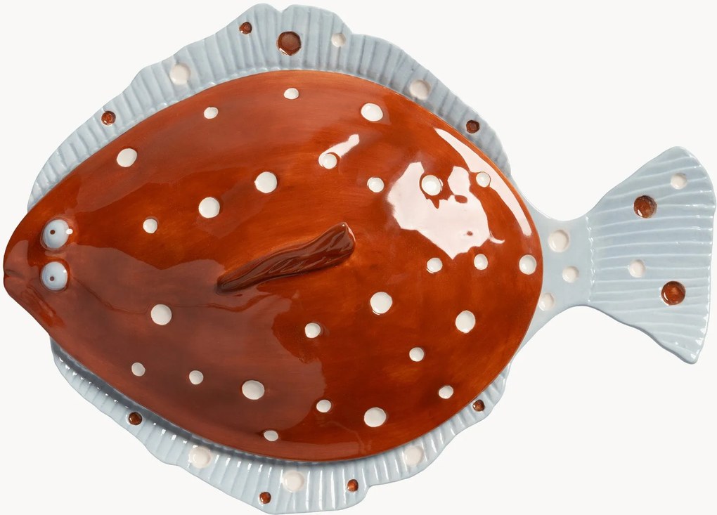 Sada ručně vyrobených servírovacích talířů s víčkem Tureen, 2 díly