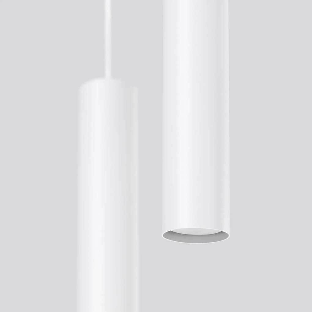 Sollux Lighting Závěsná lampa LAGOS 2P bílá