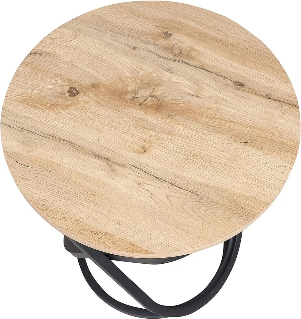 Konferenční stolek EOS II dub artisan/černý mat