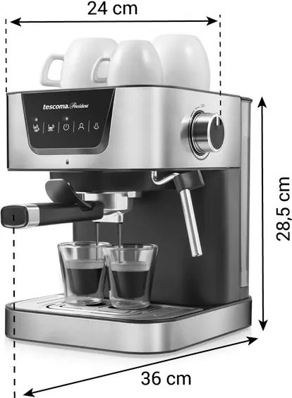 TESCOMA Pákový espresso kávovar PRESIDENT