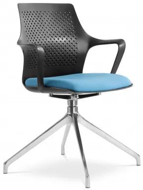 LD seating Konferenční židle Tara 105,F90 Barva kostry bílá nylonová kostra GALERIE - Čalounění LD seating LÁTKY 1 / DINO, ERA, ONE 2021 Barva plastu LD plast - černá