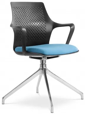 LD seating Konferenční židle Tara 105,F90 Barva kostry černá nylonová kostra GALERIE - Čalounění LD seating LÁTKY 3 / SILVERTEX, FAME, MAGIC 2021 Barva plastu LD plast - šedá