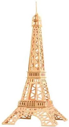 Woodcraft construction kit Woodcraft Dřevěné 3D puzzle slavné budovy Eiffelova věž