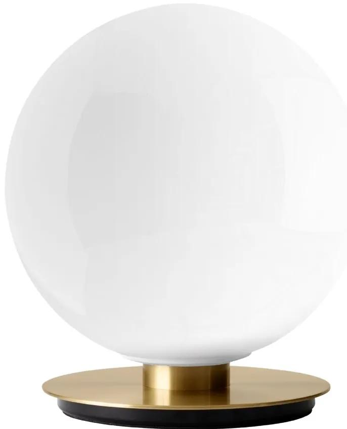 OnaDnes -20% Audo CPH Leskle opálově bílá skleněná nástěnná/stolní lampa AUDO TR 22 cm