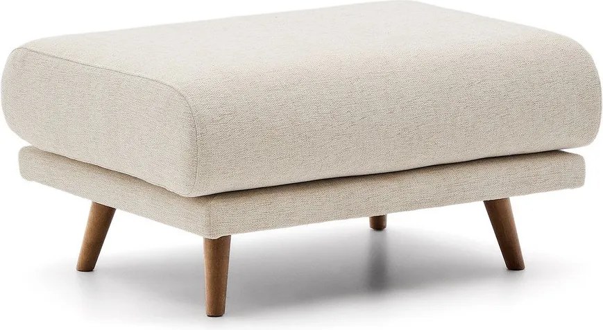 Béžová žinylková podnožka Karin – Kave Home