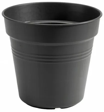 Plastový květináč elho GREEN BASICS, průměr 11 cm, černý