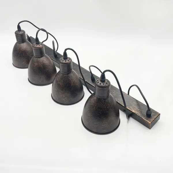 BRILAGI - LED Lustr na lanku RIDDY 4xE27/60W/230V měděná/patina