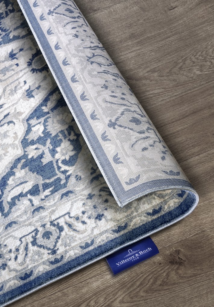 Villeroy & Boch Kusový koberec 106122 Cream, Blue, 160x235, modrá, ložnice