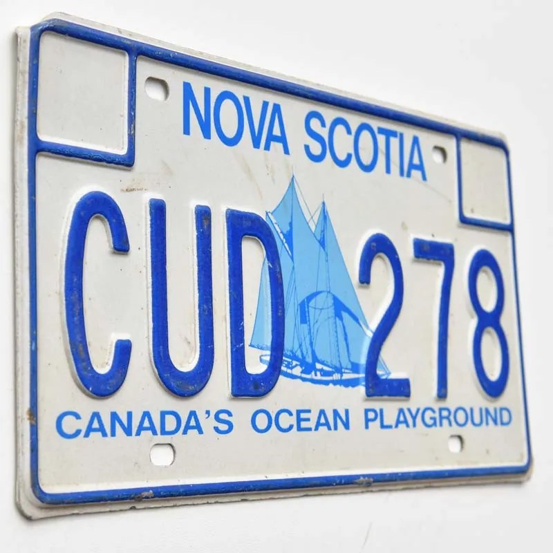 Kanadská SPZ Nova Scotia Ocean Playground CUD 278