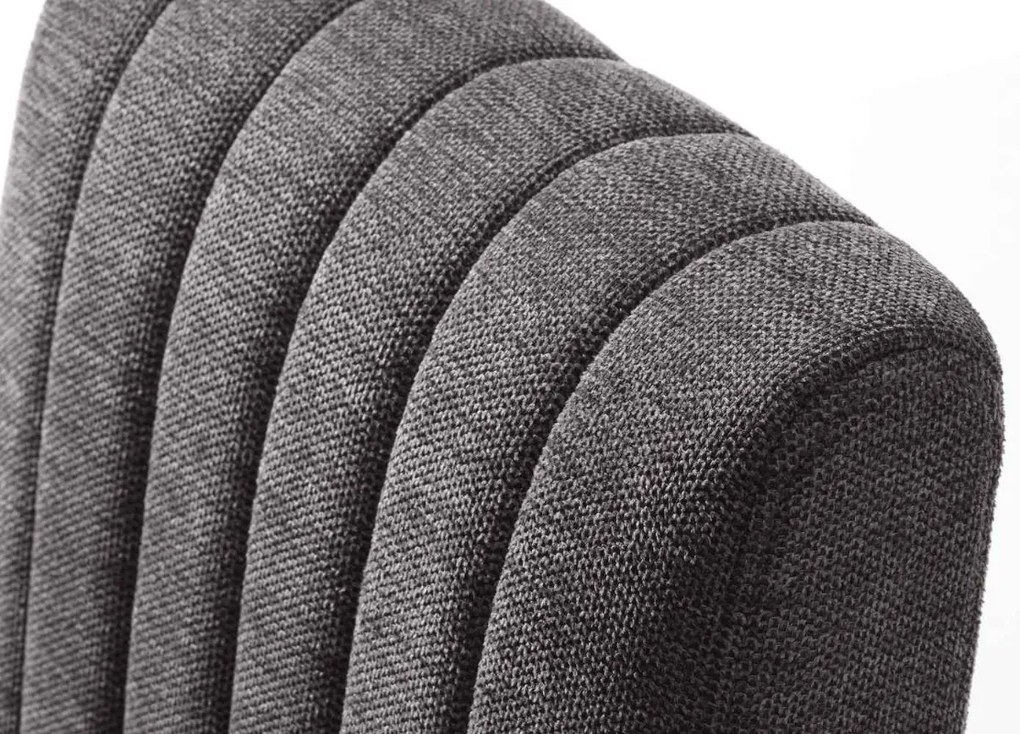 Designová židle Mahima tmavě šedá