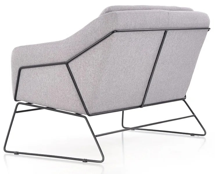 Dvojsedák Soft II XL, šedá / černá