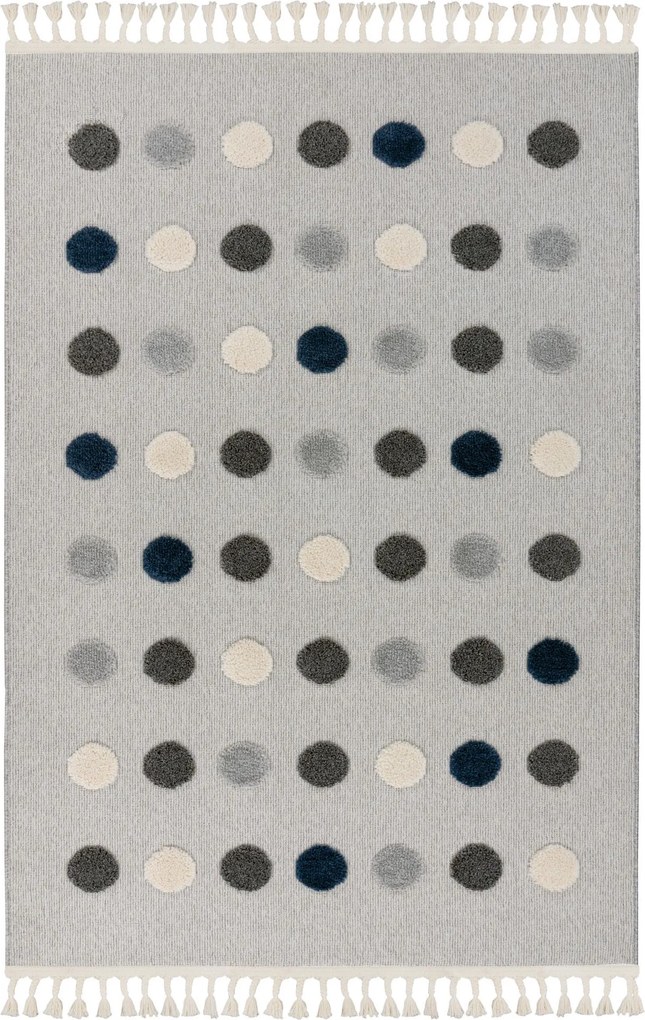 Obsession, Dětský kusový koberec My Fano 394 Dots, 160x230, vícebarevná, dětský pokoj