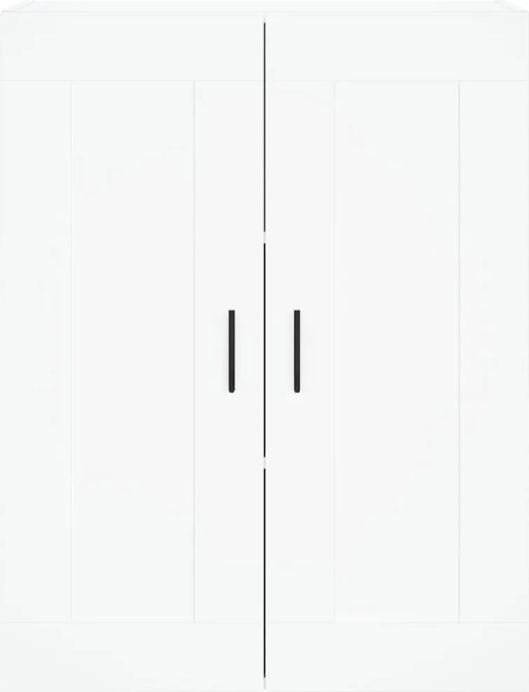 Skříň highboard bílá 69,5 x 34 x 180 cm kompozitní dřevo 3199633