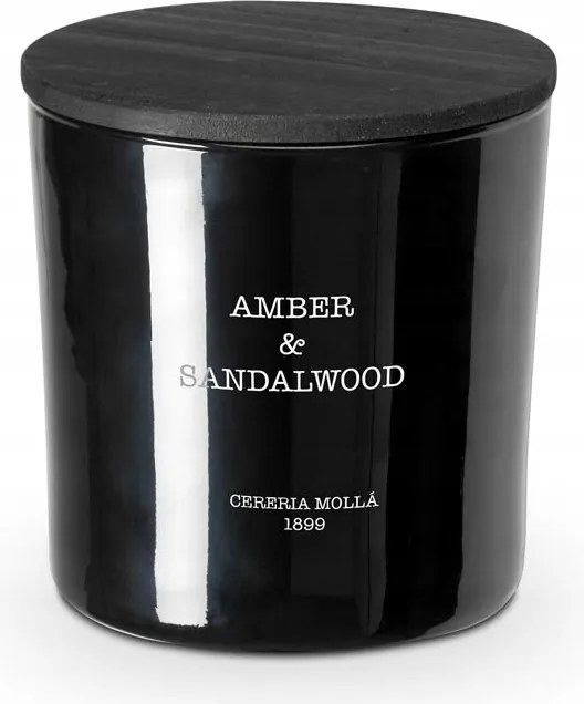 Vonná Svíčka Amber Sandalwood Cereria Molla