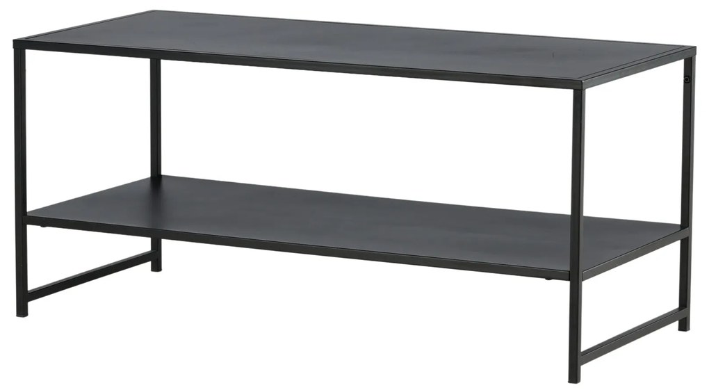Konferenční stolek Staal, černý, 101,6x43,2