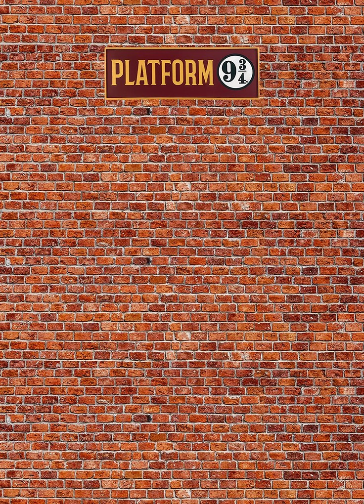 Dětská vliesová fototapeta na zed' Harry Potter Platforma 9 3/4 | 182 x 252 cm | DFTDXL1971