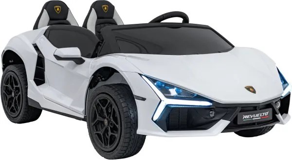 Elektrické autíčko Lamborghini Revuelto XL STRONG bílé