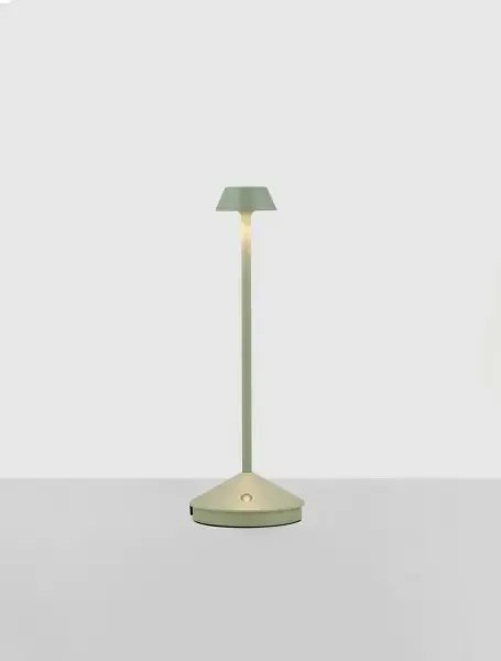 Venkovní stolní lampa Lumo zelená