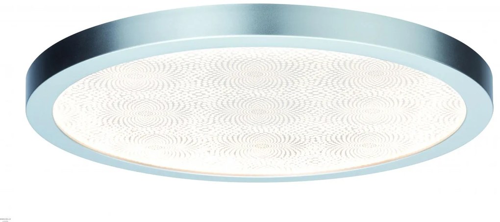 Paulmann 70687 Ivy, kulaté stropní svítidlo, 20W  LED, matný chrom,  prům. 38cm, IP44