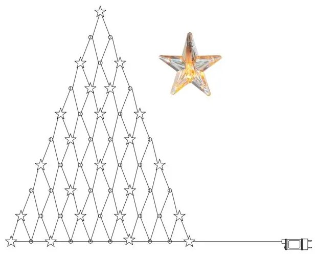 Světelná dekorace Star – Star Trading
