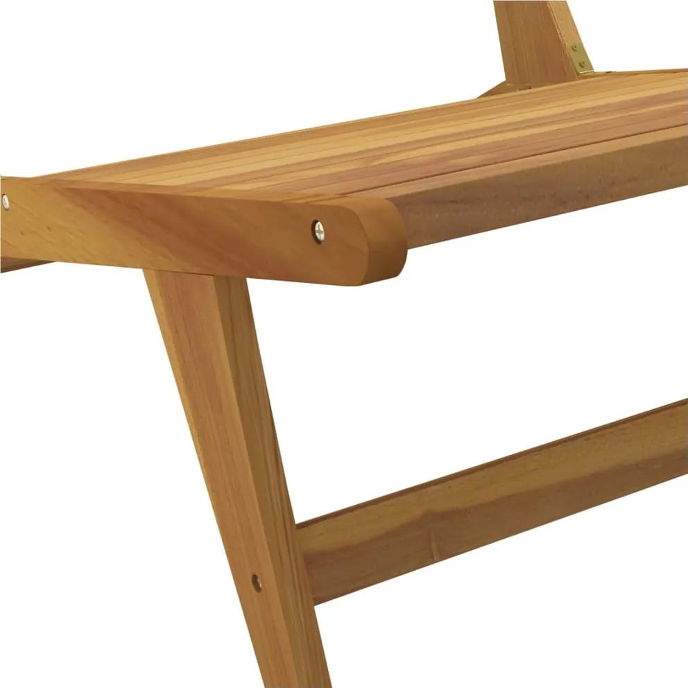 vidaXL Zahradní židle masivní teakové dřevo [319153] Barva: Hnědá