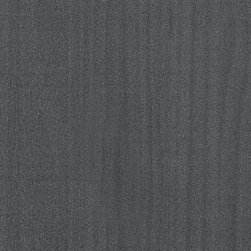 vidaXL Knihovna s 5 policemi 60 x 30 x 175 cm borové dřevo [3081985] Barva: černá a světle hnědá
