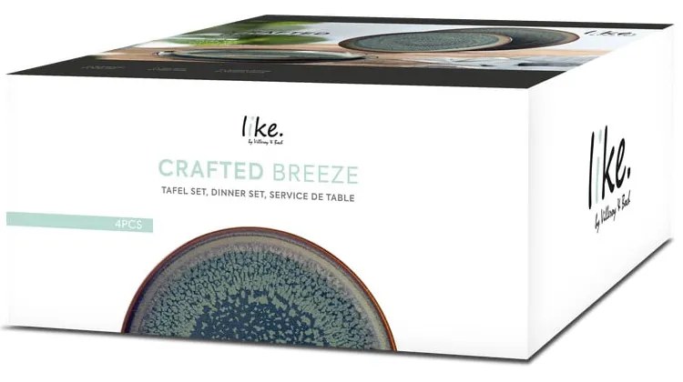 Porcelánová jídelní sada 4 ks Crafted Breeze – like | Villeroy &amp; Boch