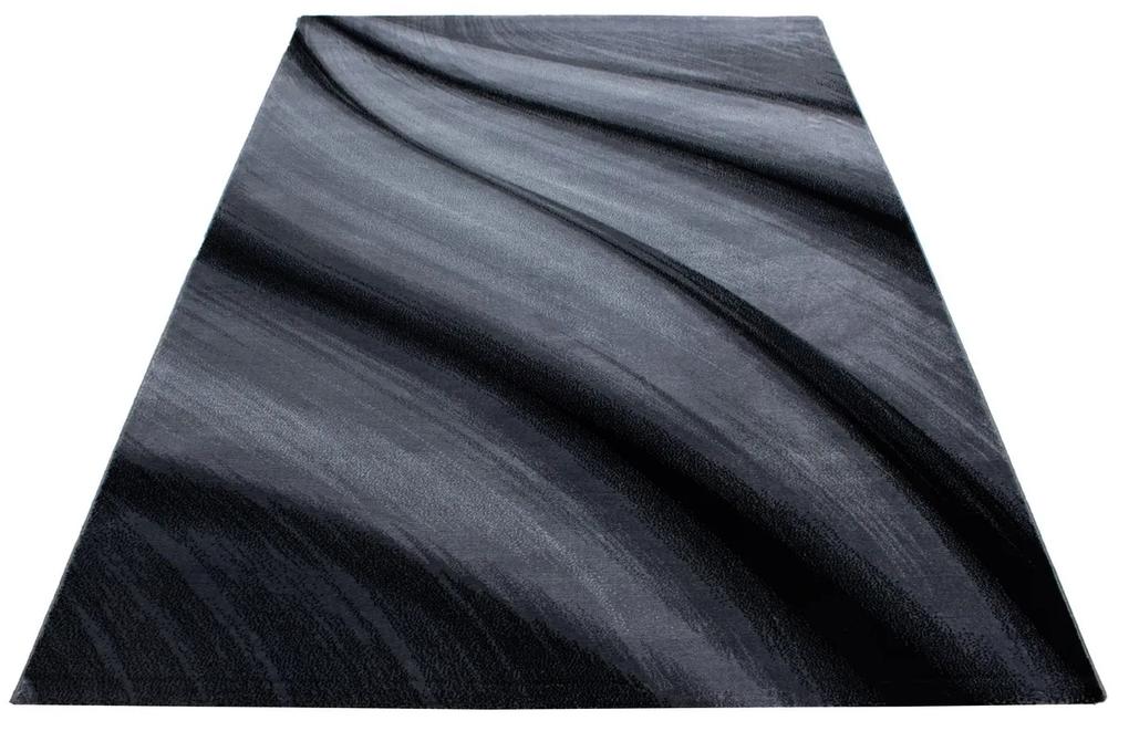 Ayyildiz Kusový koberec MIAMI 6630, Černá Rozměr koberce: 140 x 200 cm