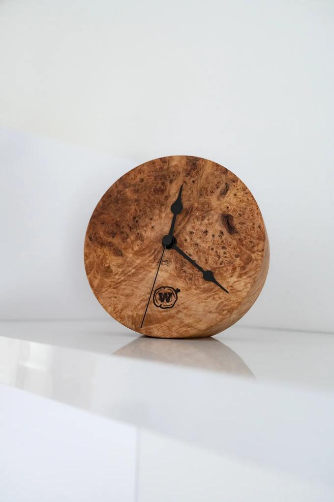 Woodlaf Dřevěné stolní hodiny Adrien