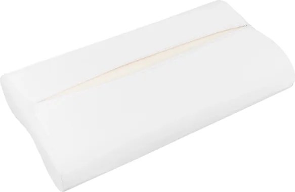 Bellatex Polštář anatomický líná pěna 60x33 cm, výška je 9-11 cm Bílá