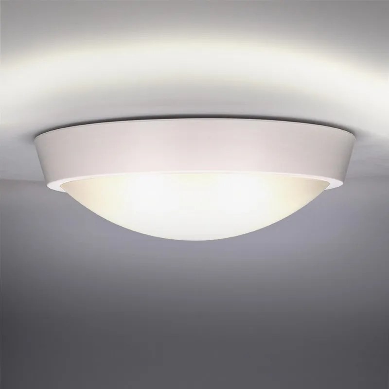 SOLIGHT LED venkovní přisazené svítidlo 18W/230V/1350Lm/4000K/120°/IP65, kruhové bílé