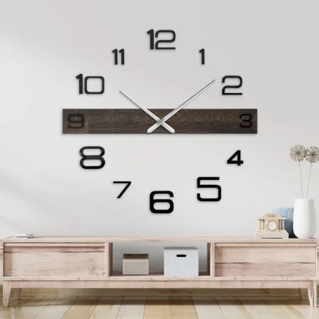 Minimalistické elegantní hodiny dubové dřevo I SENTOP MAS023-3169