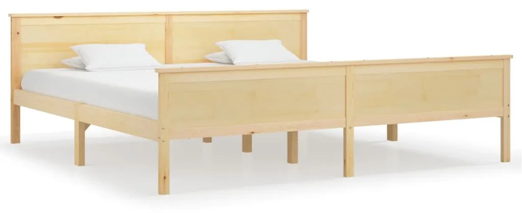 322180 vidaXL Rám postele masivní dřevo borovice 200 x 200 cm