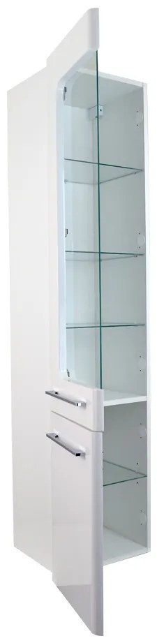 BPS-koupelny Doplňková koupelnová skříňka vysoká V6 35 cm - Poškozeno