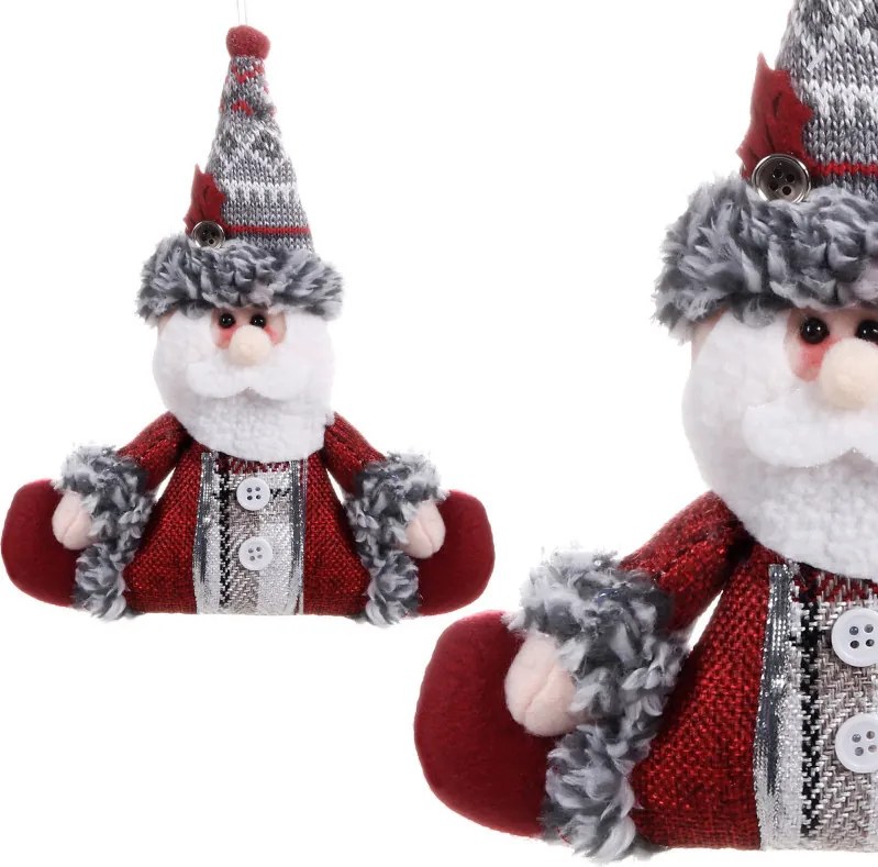 Santa Claus ve svetru 19 cm