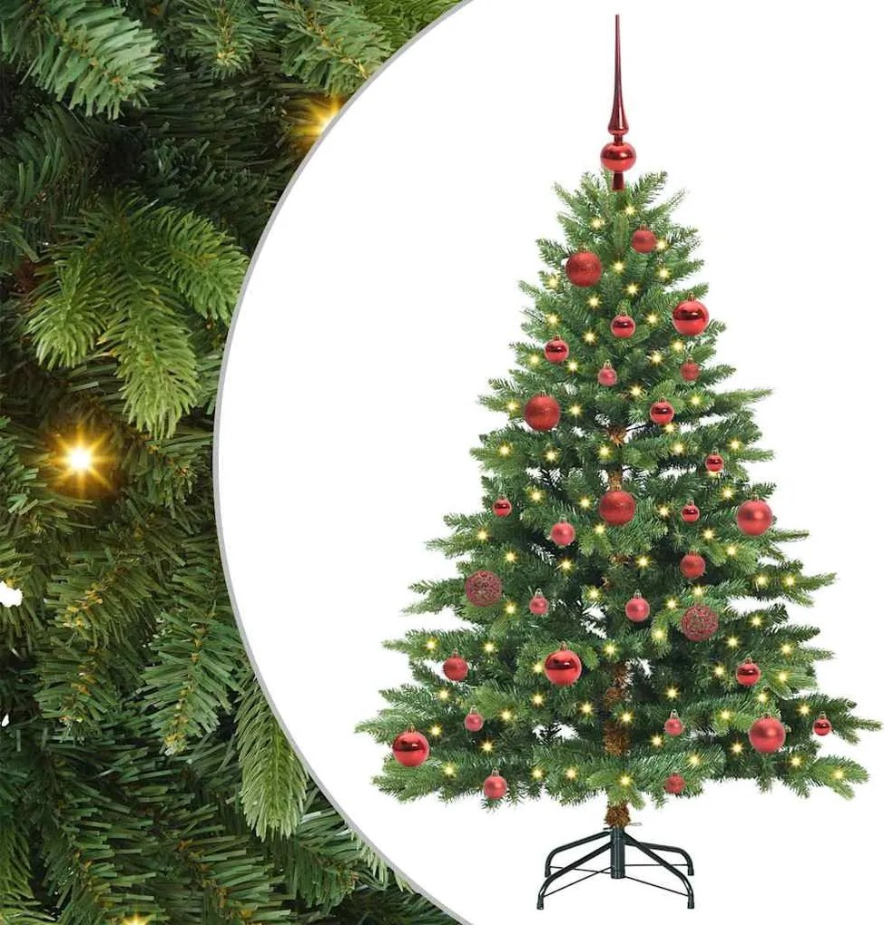 Umělý vánoční stromeček s stojanem Zelená 150 cm PE a PVC 3397536