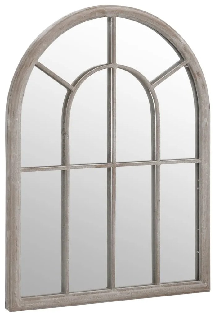 vidaXL Zrcadlo černé 70 x 30 cm železo do interiéru