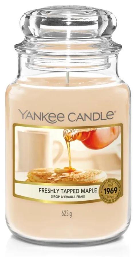 Yankee Candle - vonná svíčka Freshly Tapped Maple (Tekoucí javorový sirup) 623g