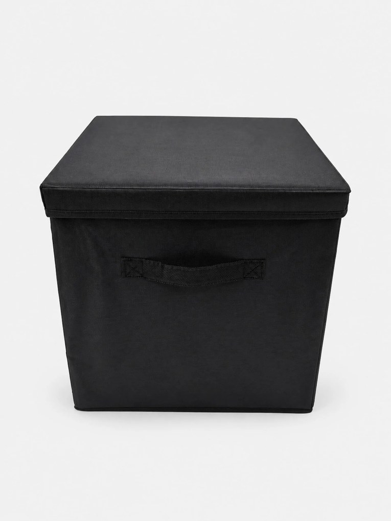 Sinsay - Skládací úložný box s rukojetí a víkem - černá