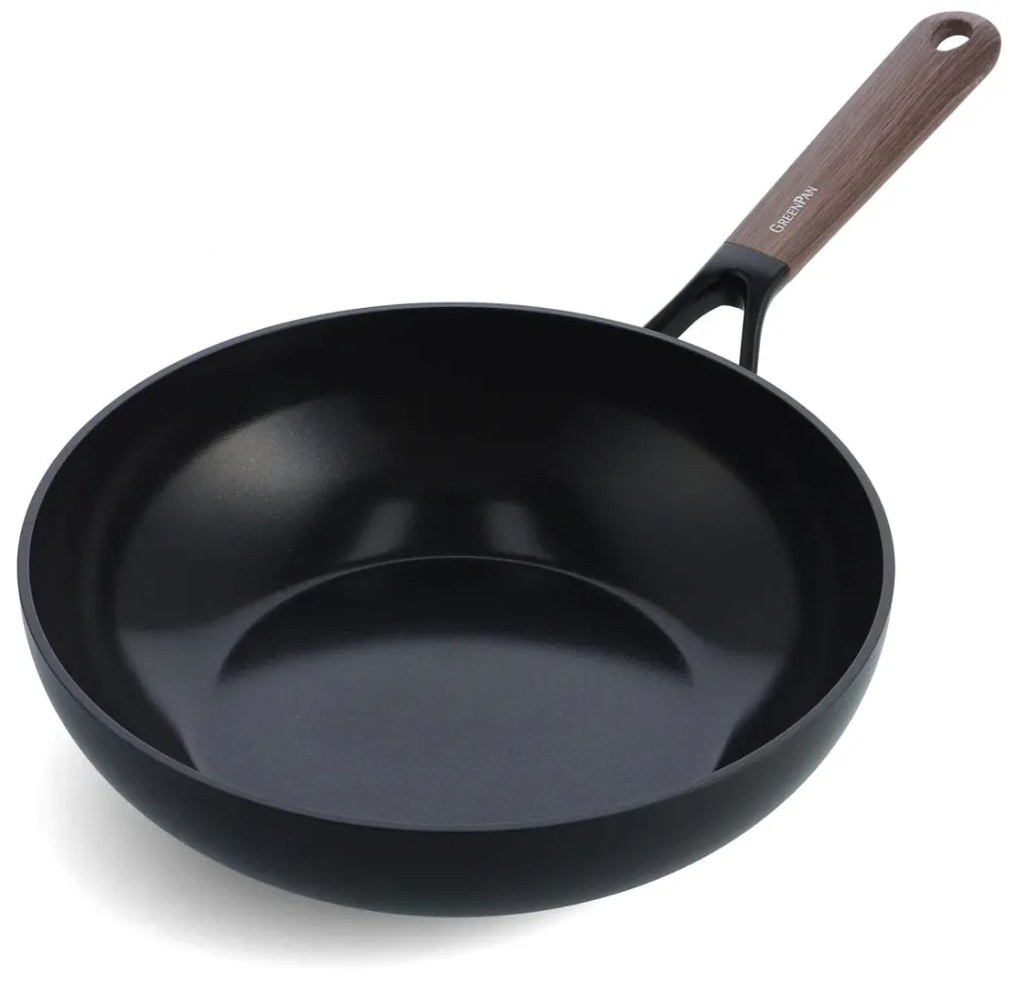 Pánev Wok Eco-Smartshape, 28 cm, tmavá rukojeť - GreenPan