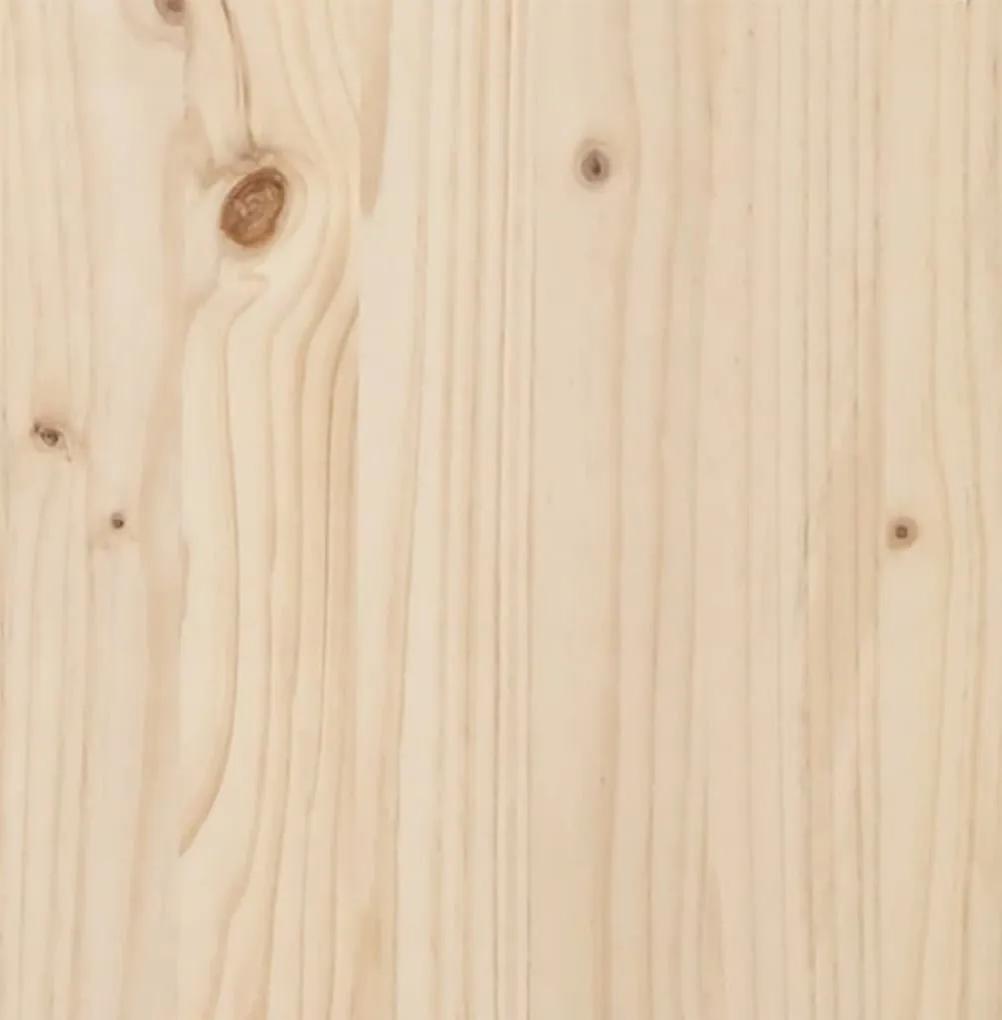 vidaXL Zahradní středové pohovky 2 ks šedé masivní borové dřevo [825639] Barva: Bílá borovice