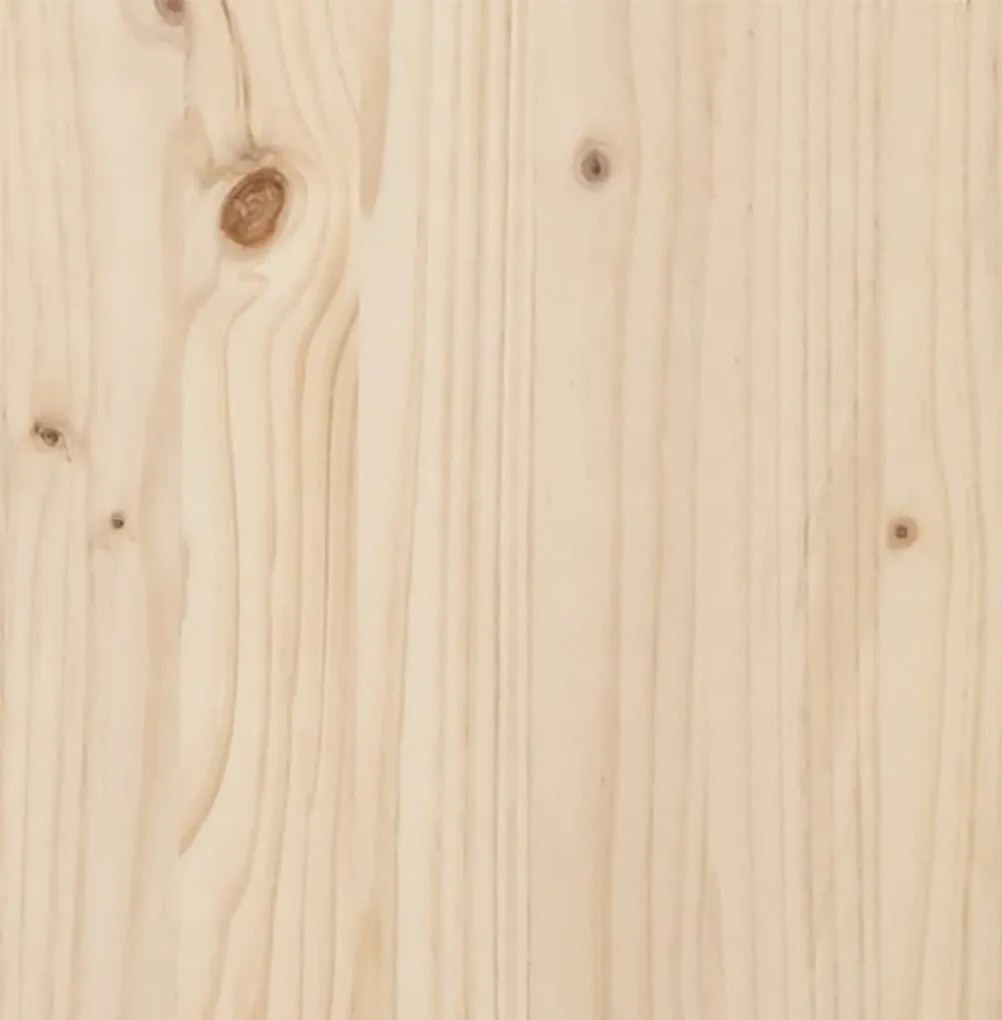 vidaXL Zahradní středové pohovky 2 ks šedé masivní borové dřevo [825639] Barva: Přírodní borovice