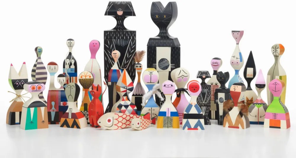 Vitra Panenka Wooden Doll no. 10