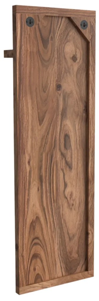 furniture-nabytek.cz - Masivní šatní panel Sidora light z akáciového dřeva, lakovaný, hnědý