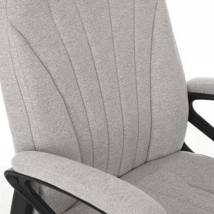 Autronic Kancelářská židle Židle kancelářská, šedá látka, plastový kříž (KA-Y389 SIL2)