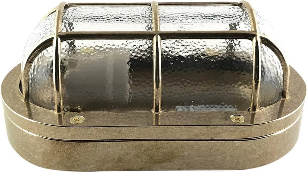 Mosazné industriální světlo BULKHEAD 44/IP64