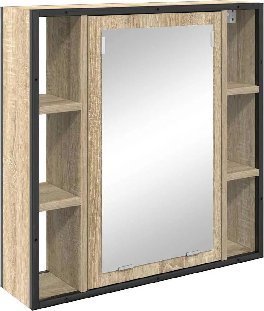 Sada koupelnového nábytku 3 ks Hnědá 80 x 30 x 60 cm 3345147