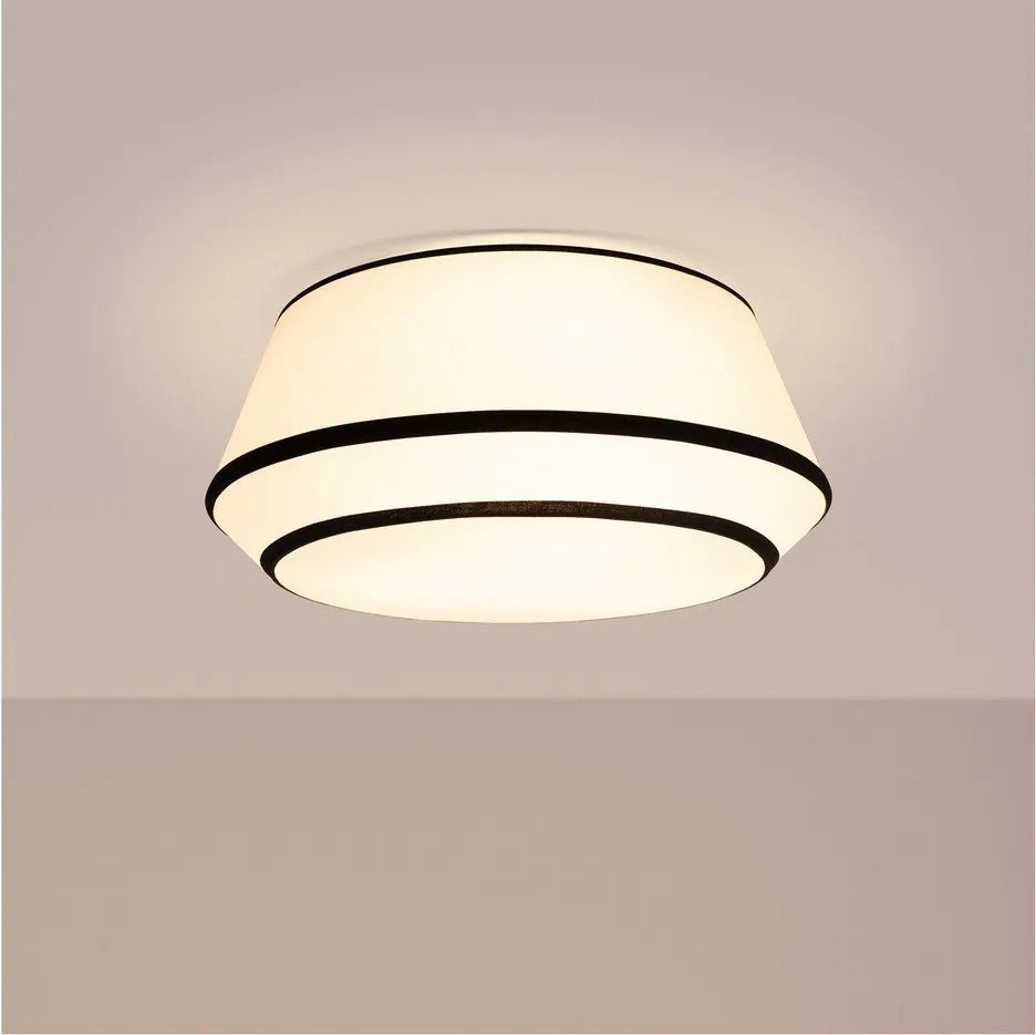 Bílé papírové stropní svítidlo ø 50 cm TOP – Thoro